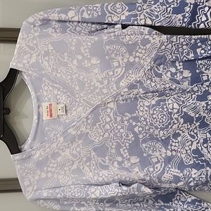 Ruby Rd. | Tops | Nwt Blue Ombre 34 Sleeve Top | Poshmark